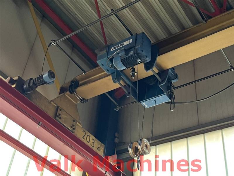 Gebruikte bovenloopkraan Abus 5 Ton enkelliger te koop