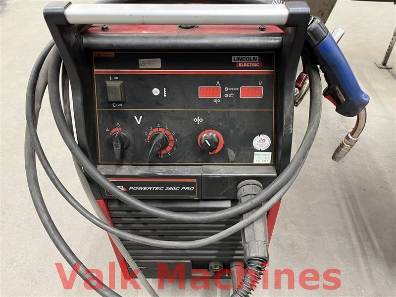 Gebruikt MIGMAG Lasapparaat Lincoln Electric Powertec 280C Pro