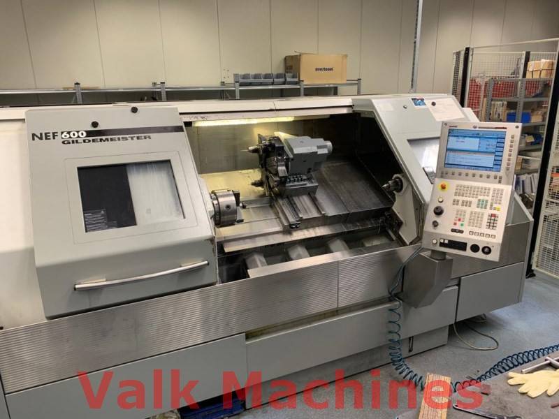Te koop: CNC Draaibank Gildemeister NEF 600 x 1200 mm bij Valk Machines ...