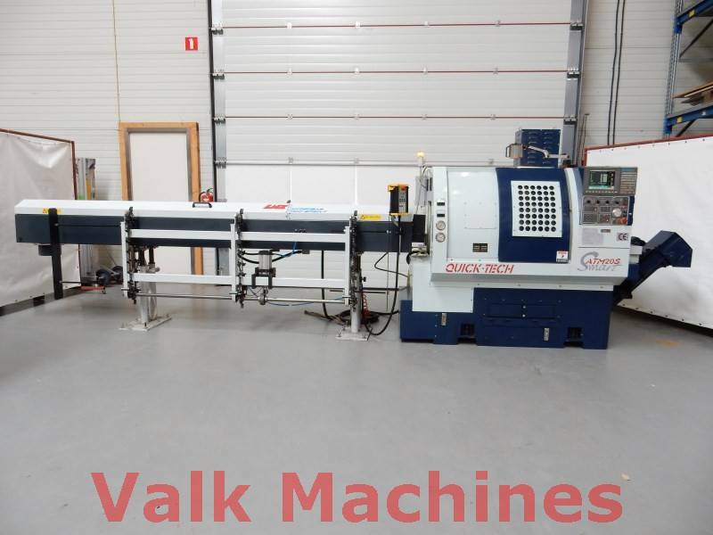Gebruikte CNC Draaiautomaat Quick-Tech, type ATM120S - Valk Machines Lemmer